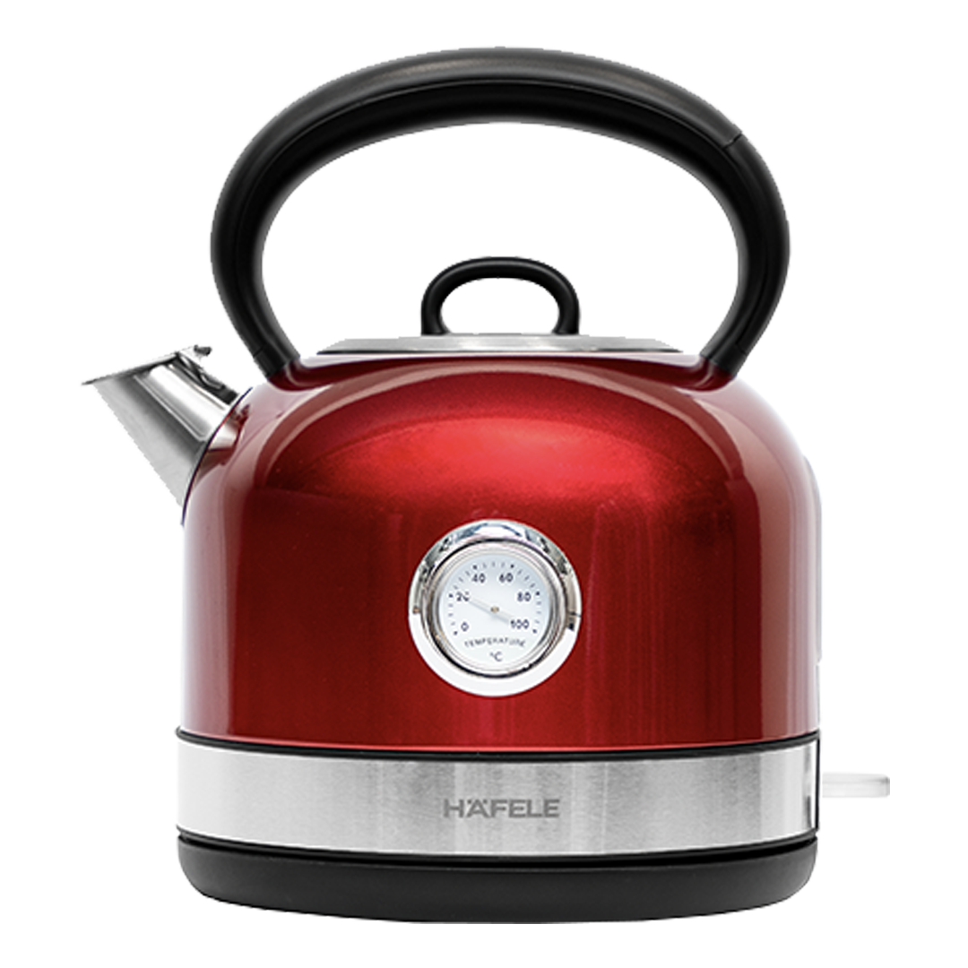 Buy Häfele Dome Plus 1.7 L Electric Kettle – Black & Red Finish ...