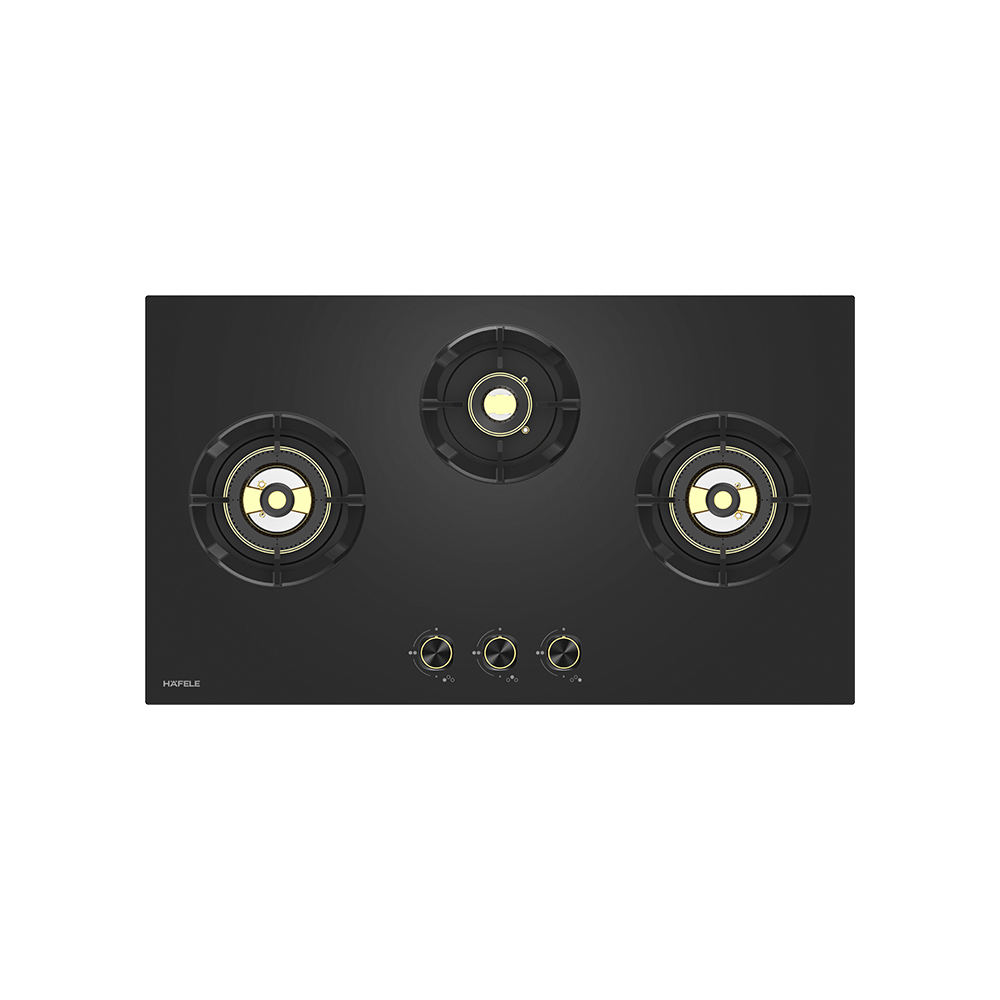 Buy Häfele Augusta Hob – 3 & 4 Brass Burner Built-in Hob – Hafele India